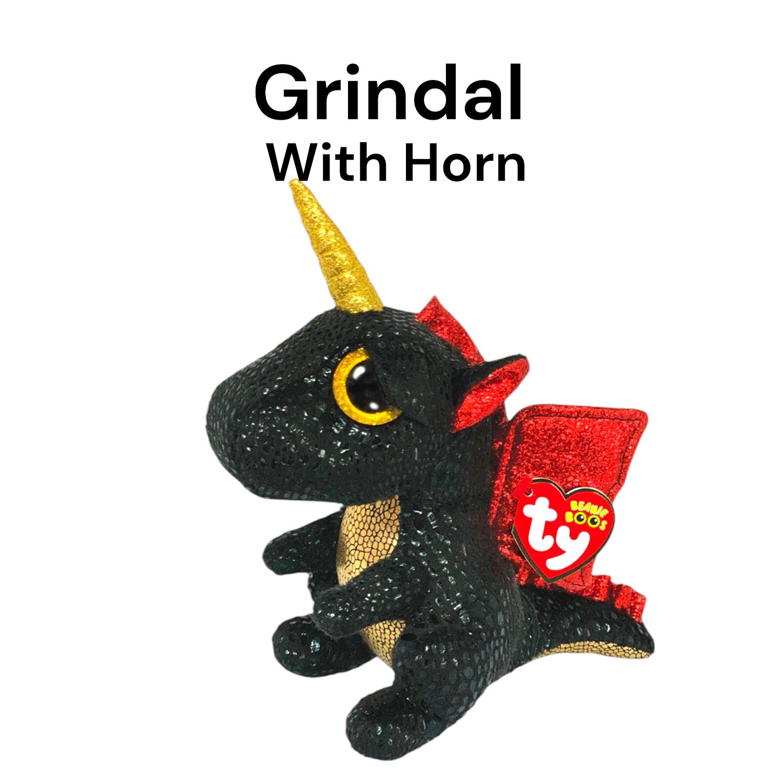Ty Beanie Boos Dragons Saffire, Grindal, Cinder, Holly, Daphne ...