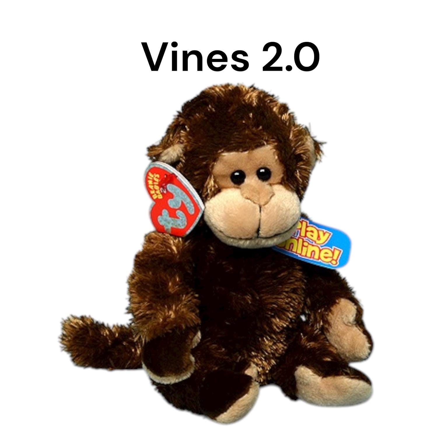 Ty Beanie Babies Monkeys Gorillas Virunga, Bongo, Missy, Congo ...