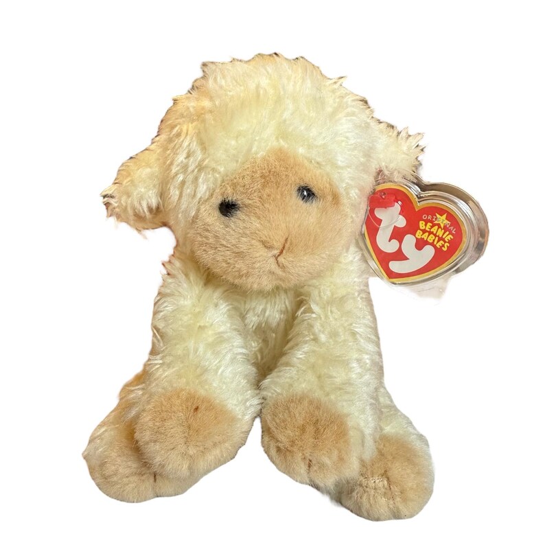 Ty Beanie Babies Lambs Sheep Chops Baaabsy Lullaby Fleece Ewey Fleecie ...
