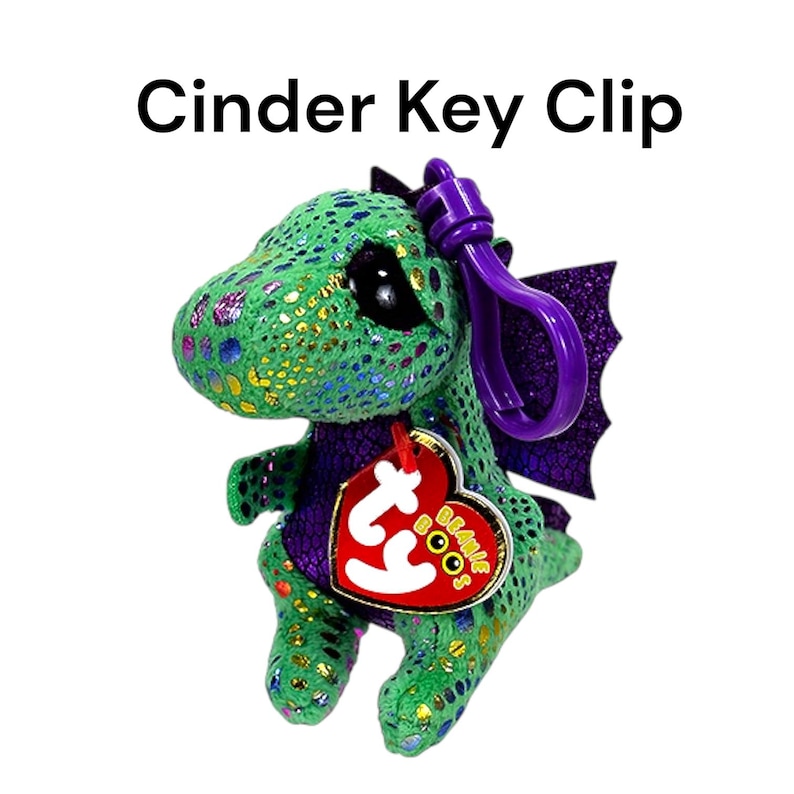 Ty Beanie Boos Dragons Saffire, Grindal, Cinder, Holly, Daphne ...