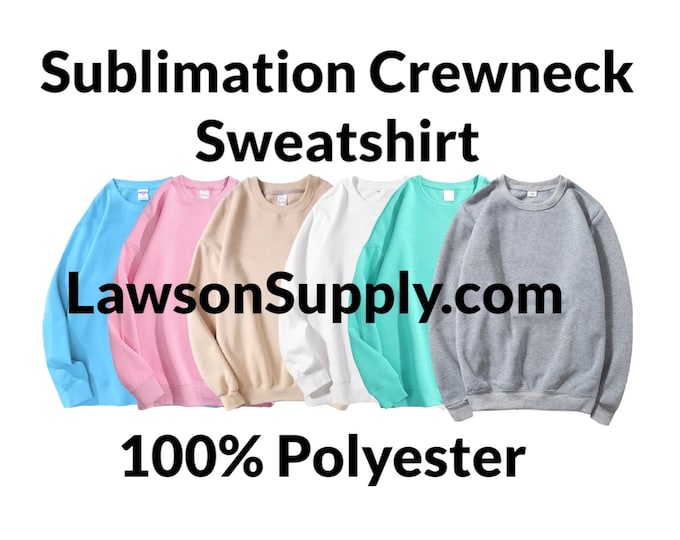 BLANK Screen PRINT SWEATSHIRT, Bulk Sweatshirts, Cotton Polyester ...