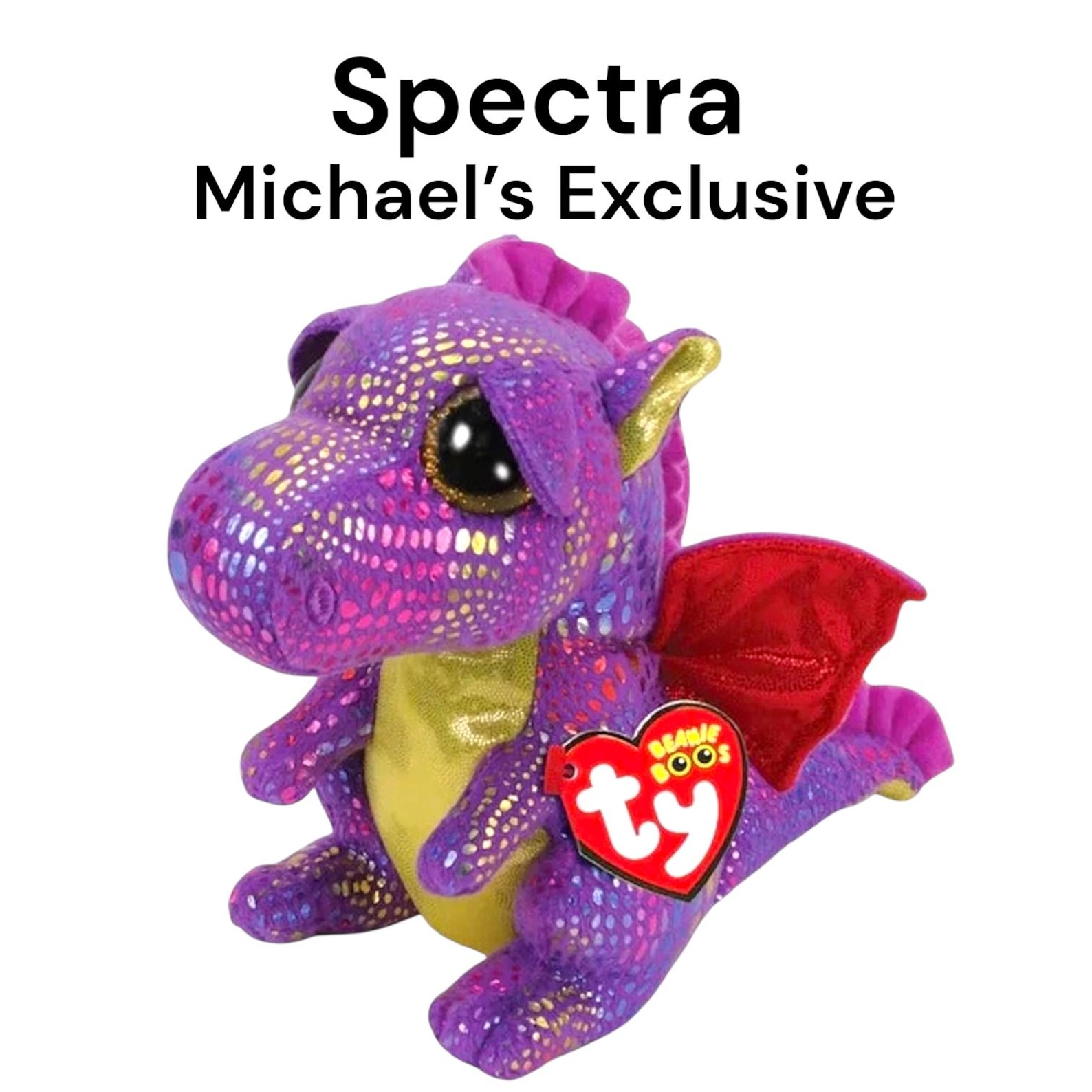 Ty Beanie Boos Dragons Saffire, Grindal, Cinder, Holly, Daphne ...