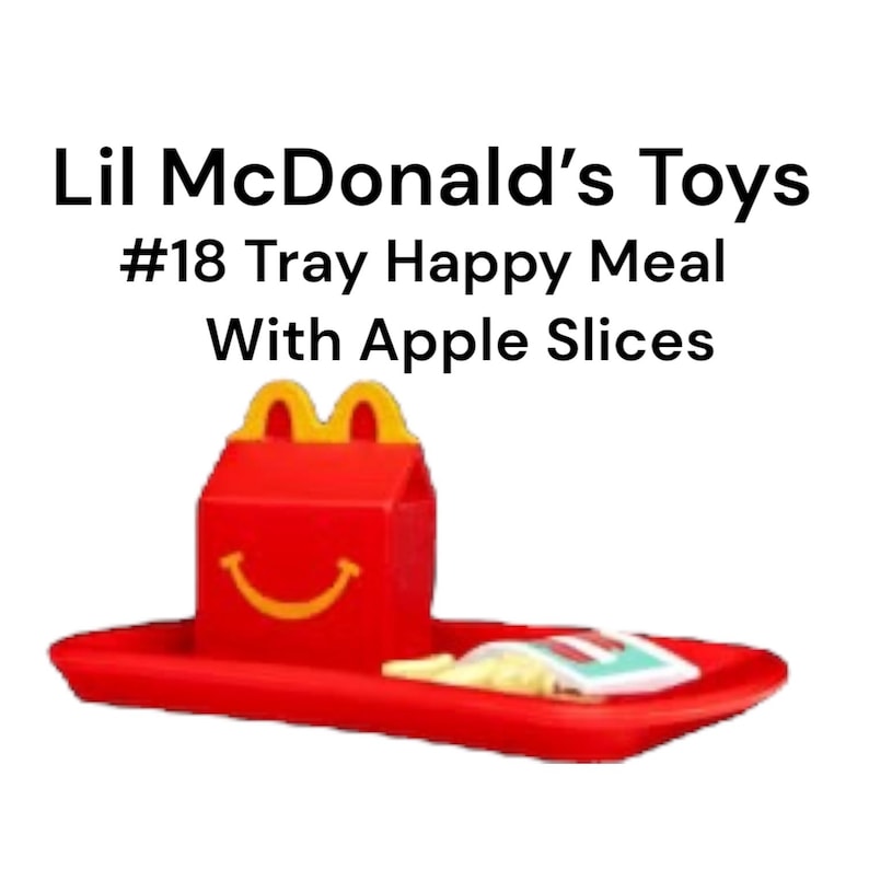 Mcdonald’s Mini Little Lil Mcdonald’s Happy Meal Toy 2025 Numbers 1-21 ...