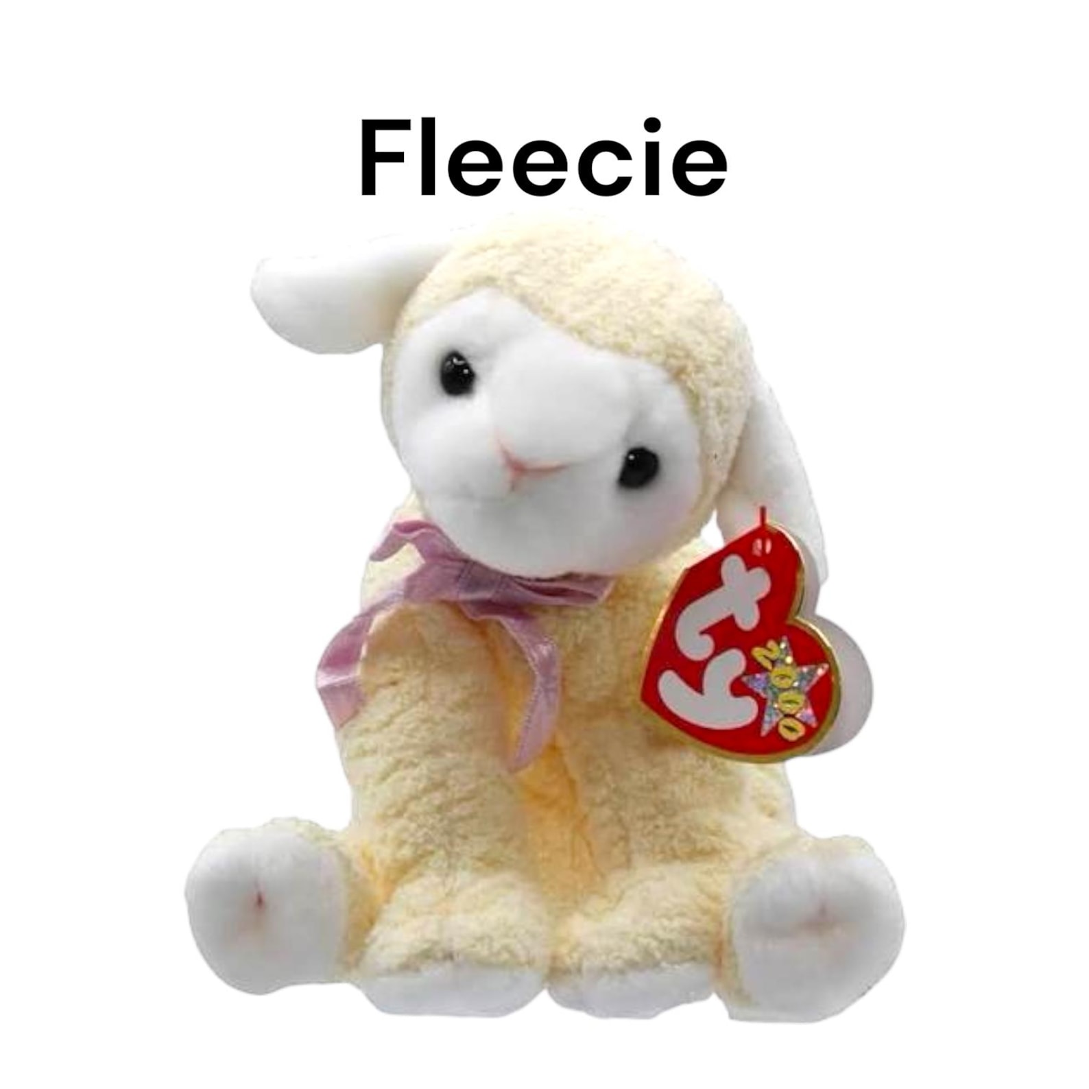 Ty Beanie Babies Lambs Sheep Chops Baaabsy Lullaby Fleece Ewey Fleecie ...