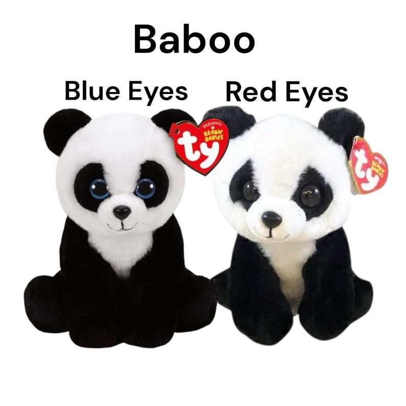 Ty Beanie Babies Panda Bears Fortune, Dancy, Dainty, Ming, Mandy, China ...