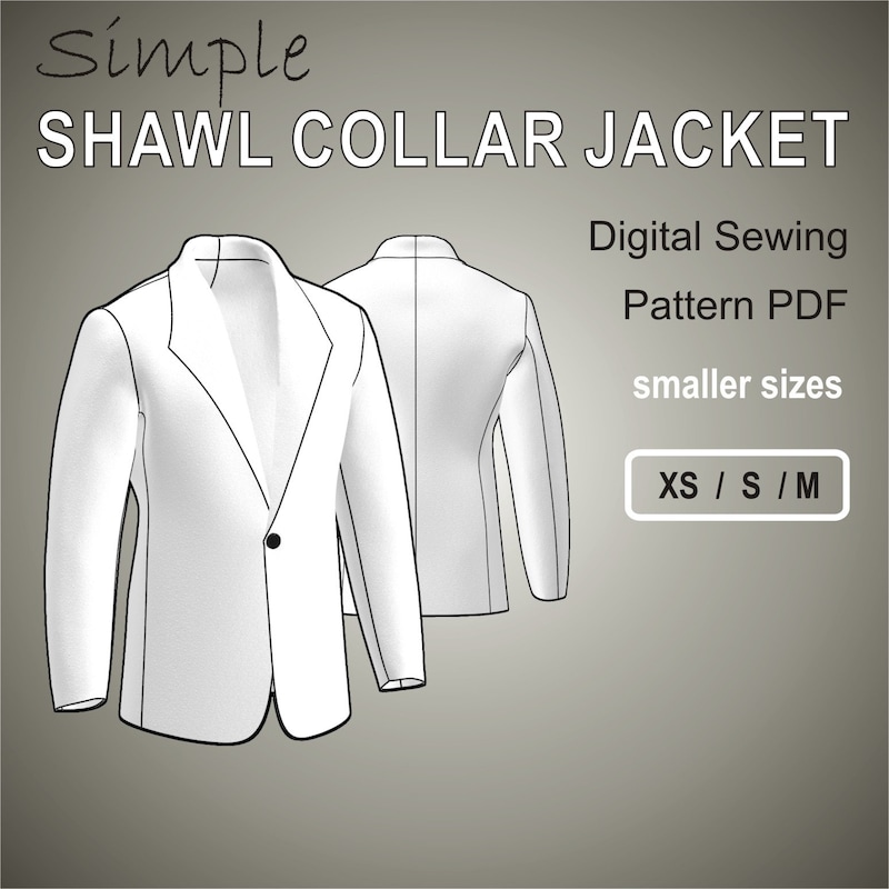 Shawl Jacket - Etsy