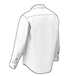 Classic Dress Shirt for Men Button up Business Formal Shirt - Medium ...