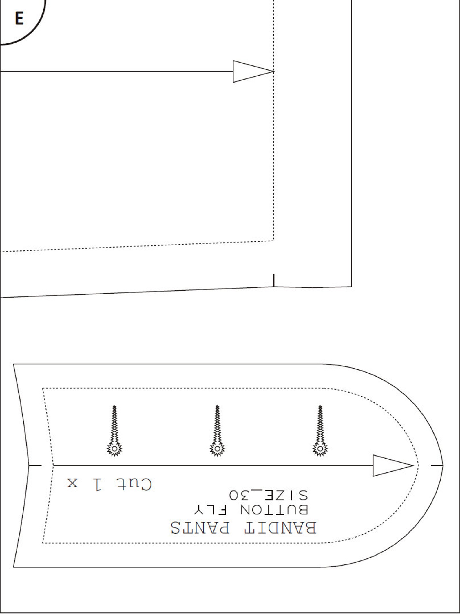 Men's Jeans Denim Pants Digital Sewing Pattern PDF Smaller | Etsy