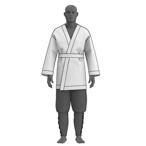 Viking Coat for Men Cosplay Easy Coat Without Lining - Digital Sewing ...