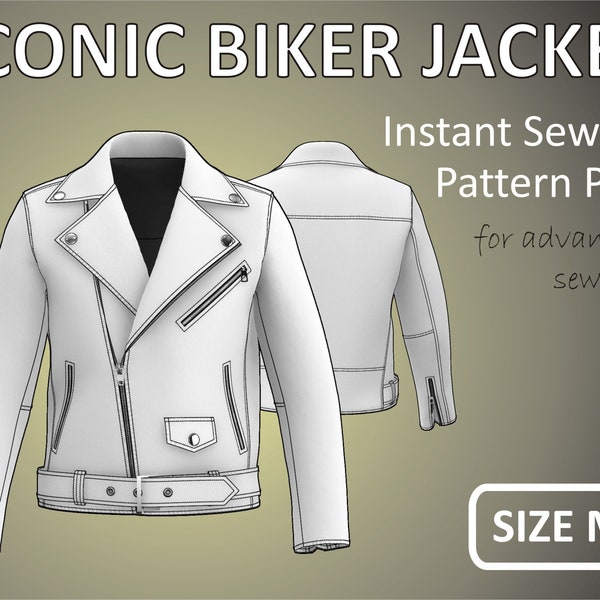 Biker Jacket - Etsy