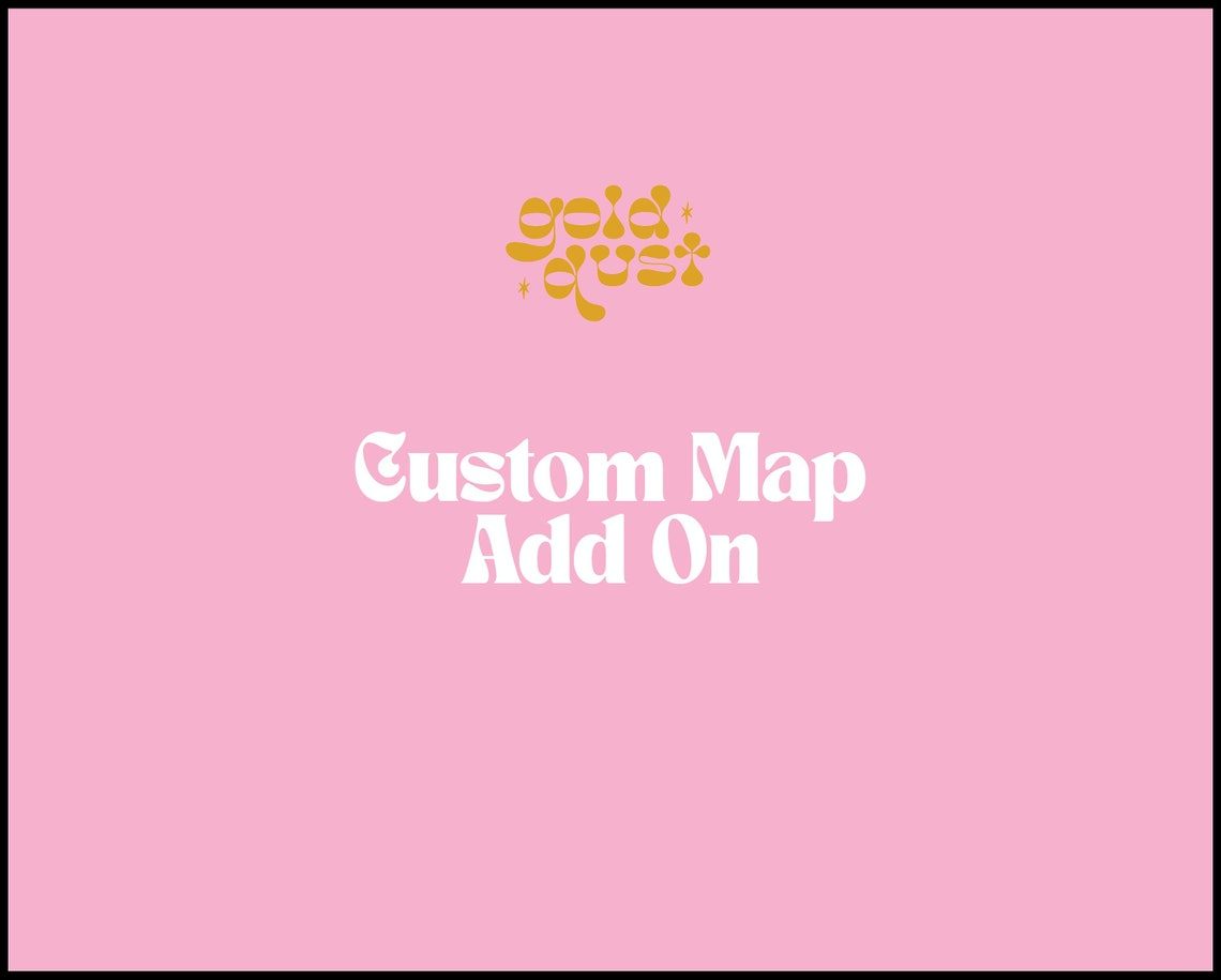 Custom Location Map - Etsy