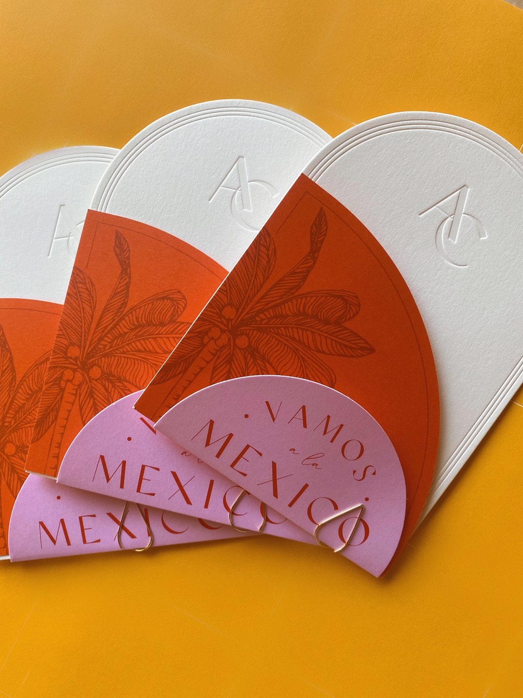 Vamos a La Mexico Invitation Suite Destination Wedding Suite - Etsy ...