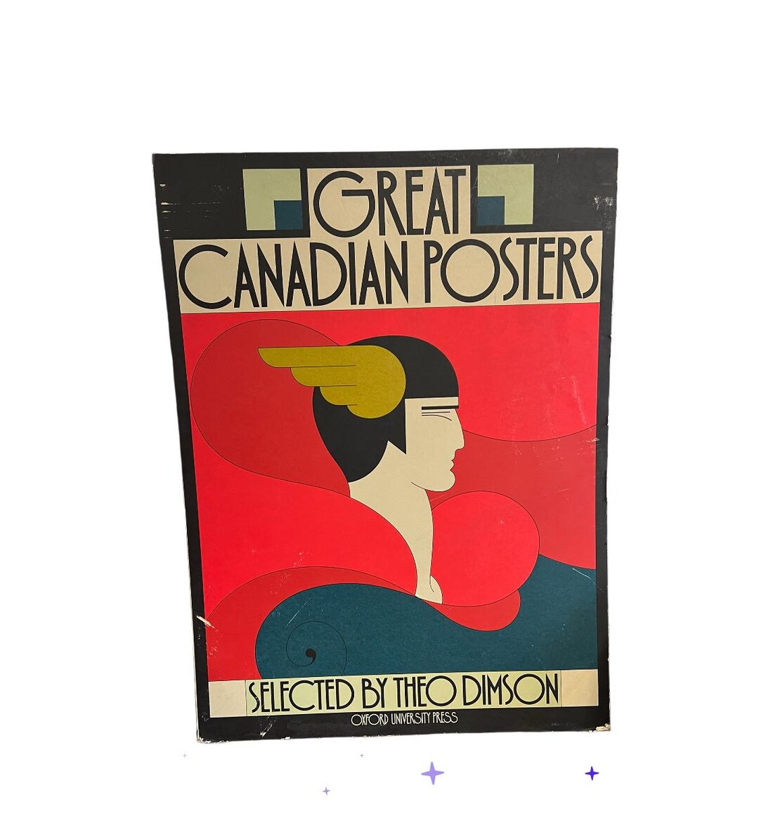 Vintage Promotional Book Poster - Etsy