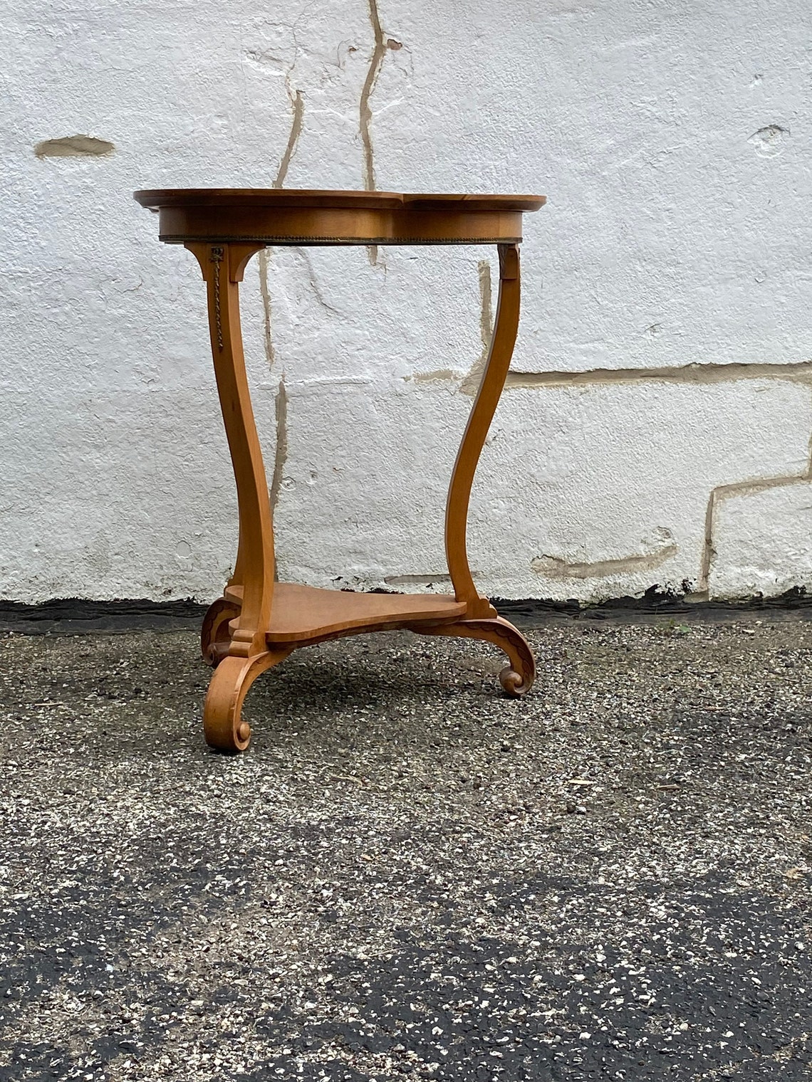 Antique French Clover Shaped Hall Table Ormolu - Etsy