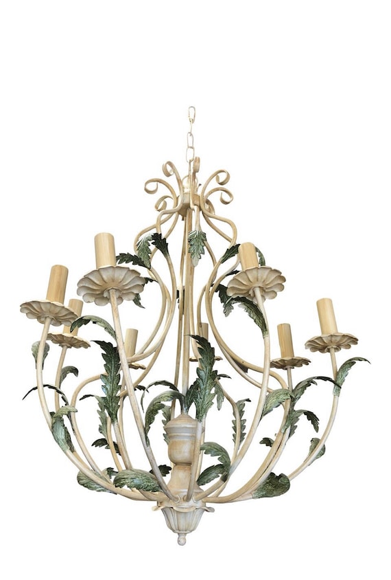 Vintage Large Italian Chandelier | Etsy