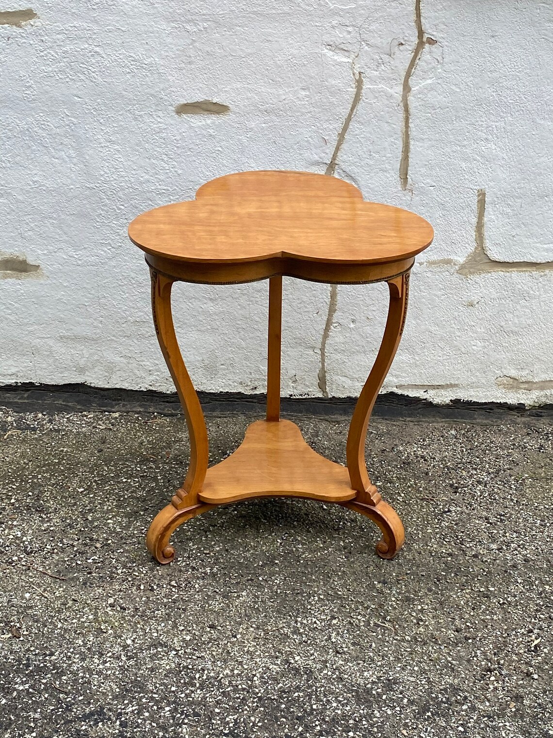 Antique French Clover Shaped Hall Table Ormolu - Etsy