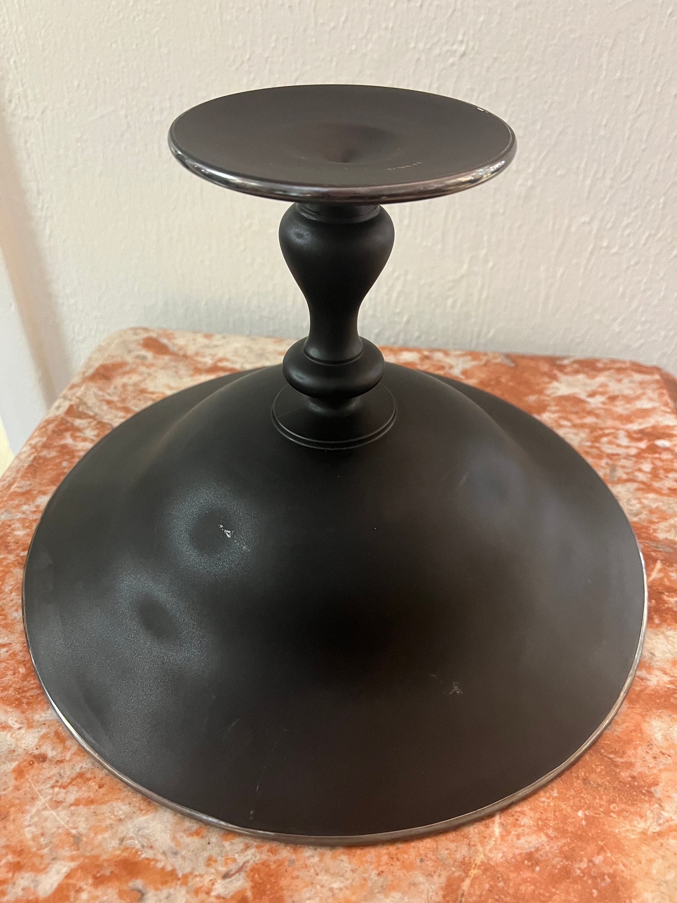 Vintage Tiffin Frosted Glass Compote With Sterling Silver Inlay - Etsy