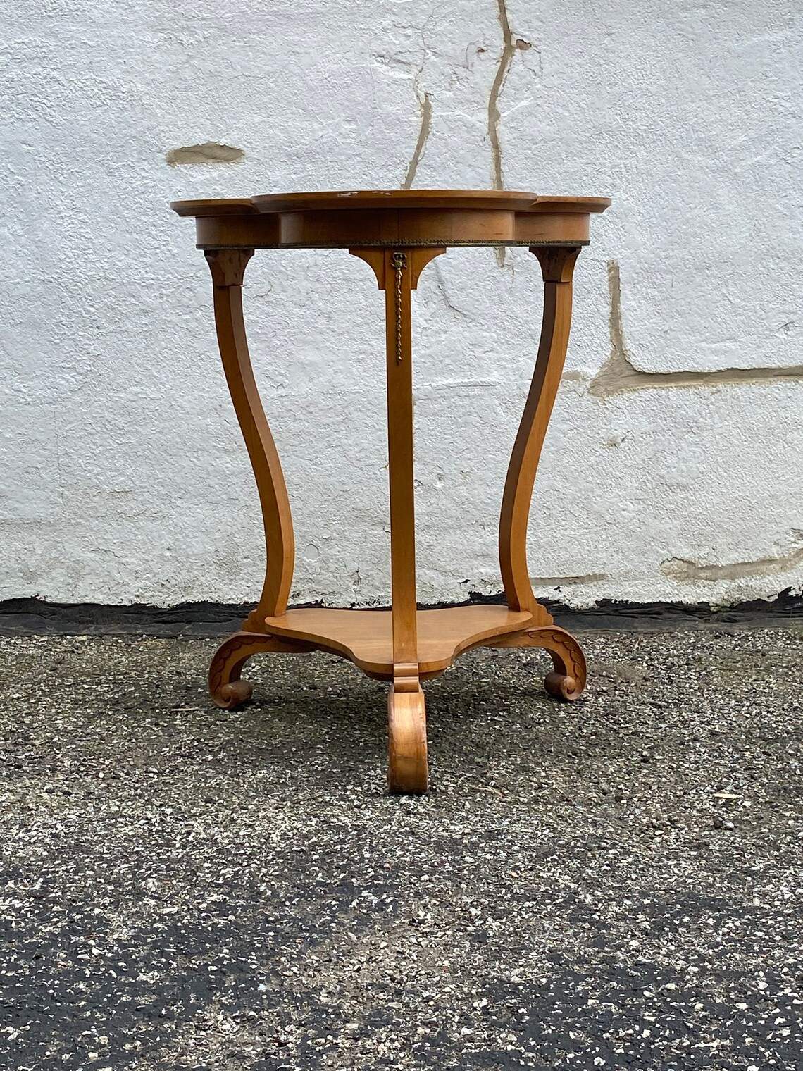 Antique French Clover Shaped Hall Table Ormolu - Etsy