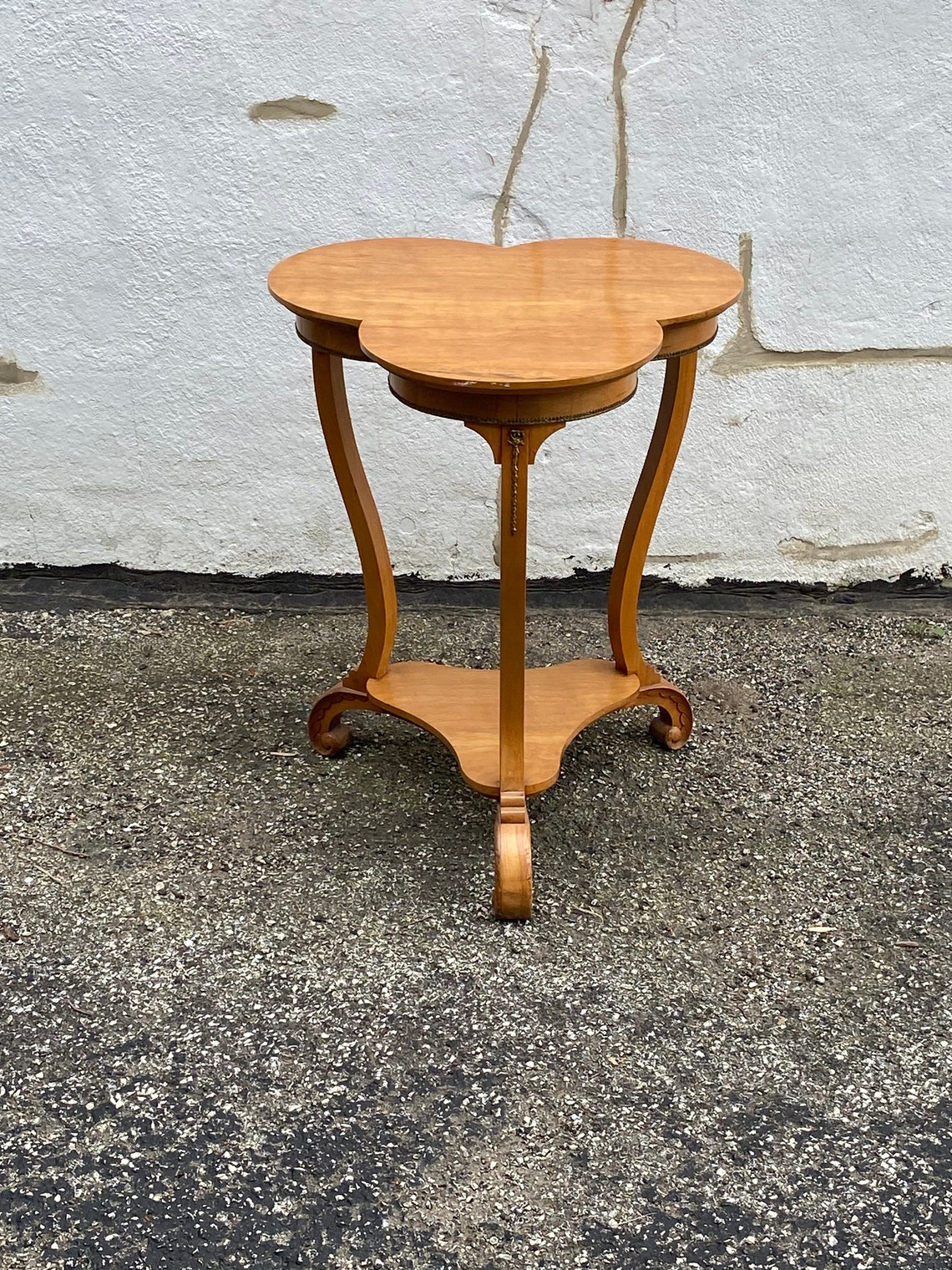 Antique French Clover Shaped Hall Table Ormolu - Etsy