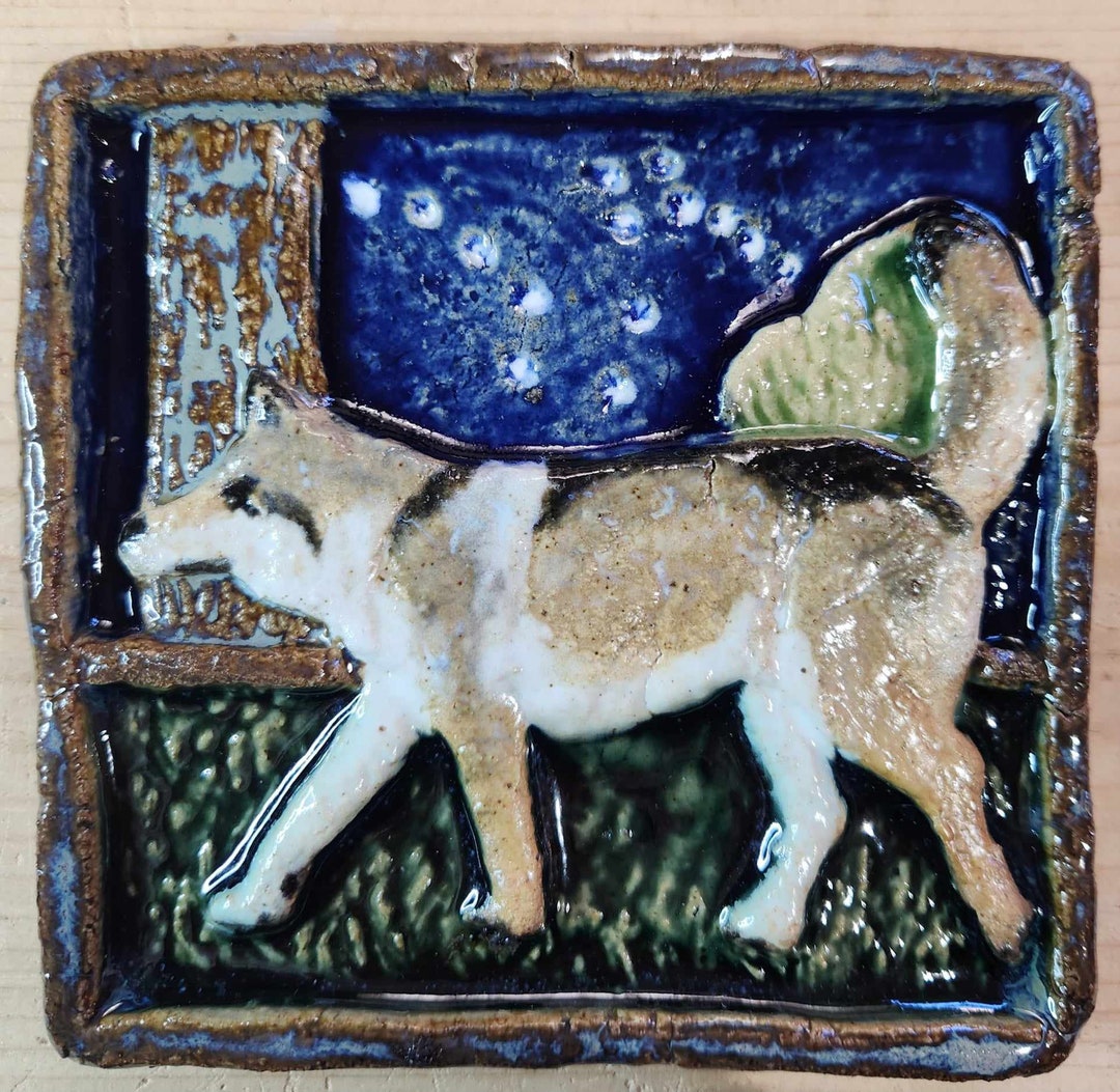 Wolf, With Big and Little Dipper - Etsy