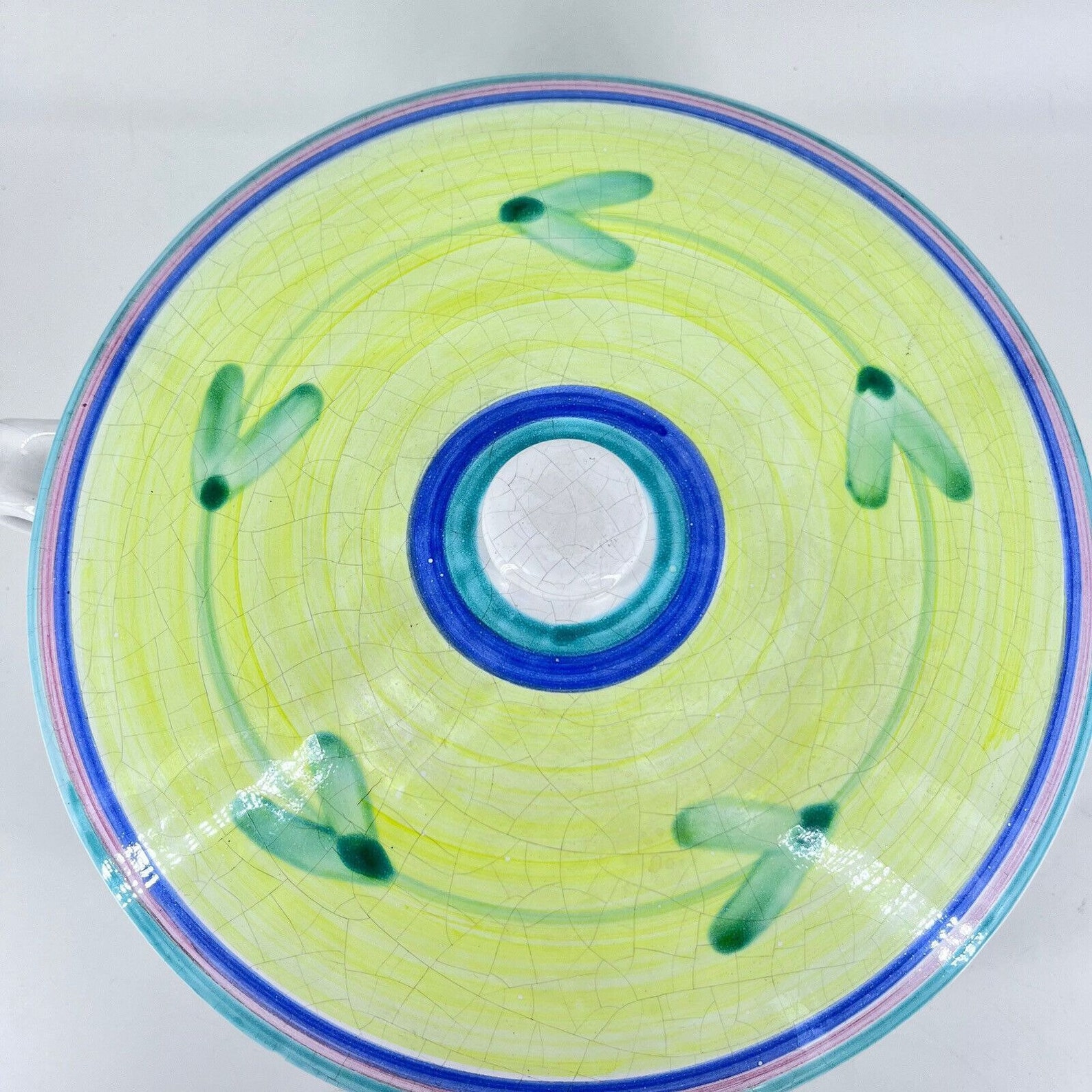 Caleca Carousel Italian Pottery Hand Painted Covered Casserole Dish ...