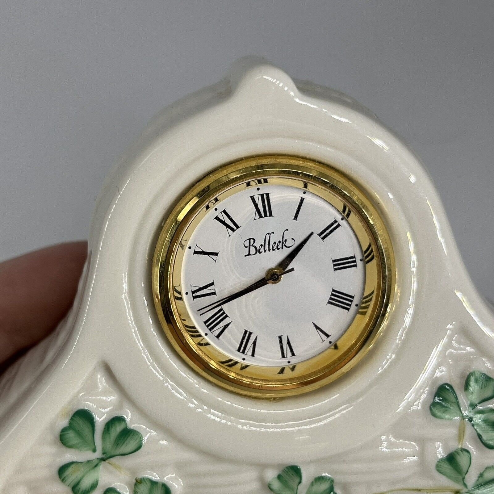 Belleek Porcelain Killarney Shamrock Irish Clover Shamrock Desktop ...
