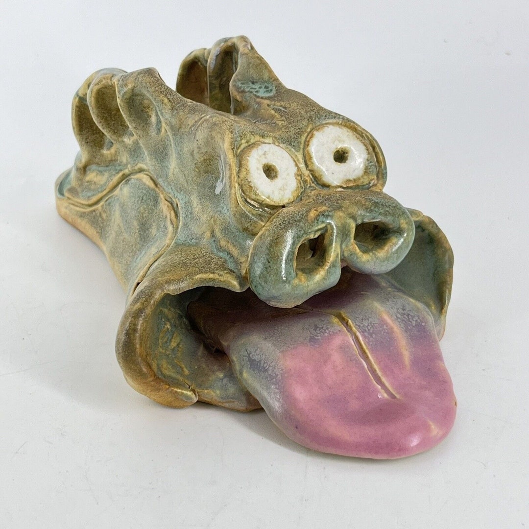 Dryden Studio Art Pottery Monster Sculpture Figurine Signed 2017 Hot ...