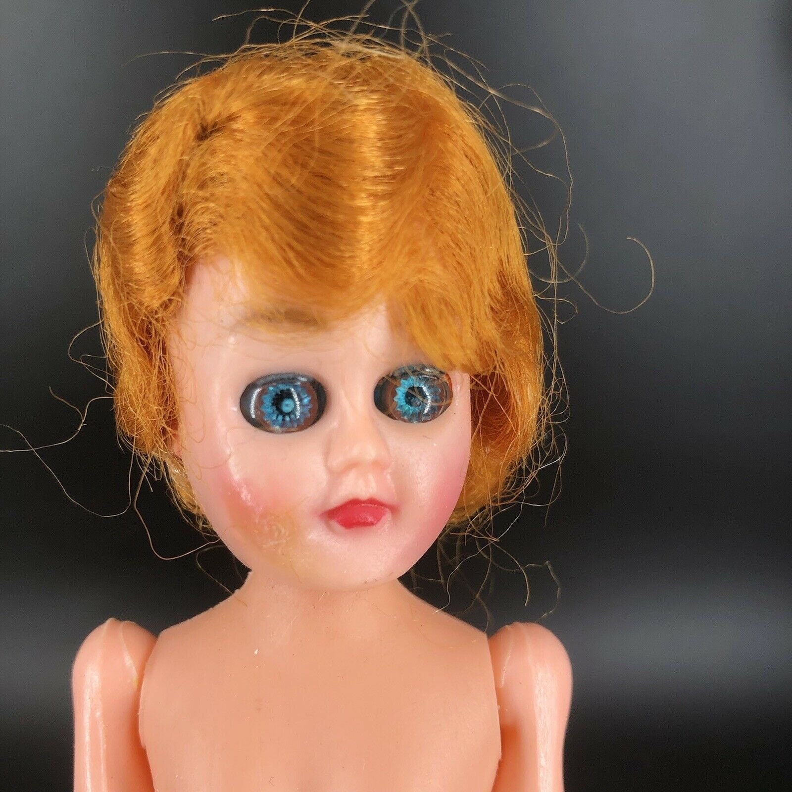 Lot of 5 Vintage Lee Wards Dress Me Dolls Stand Red Blond Sleepy Eyes ...