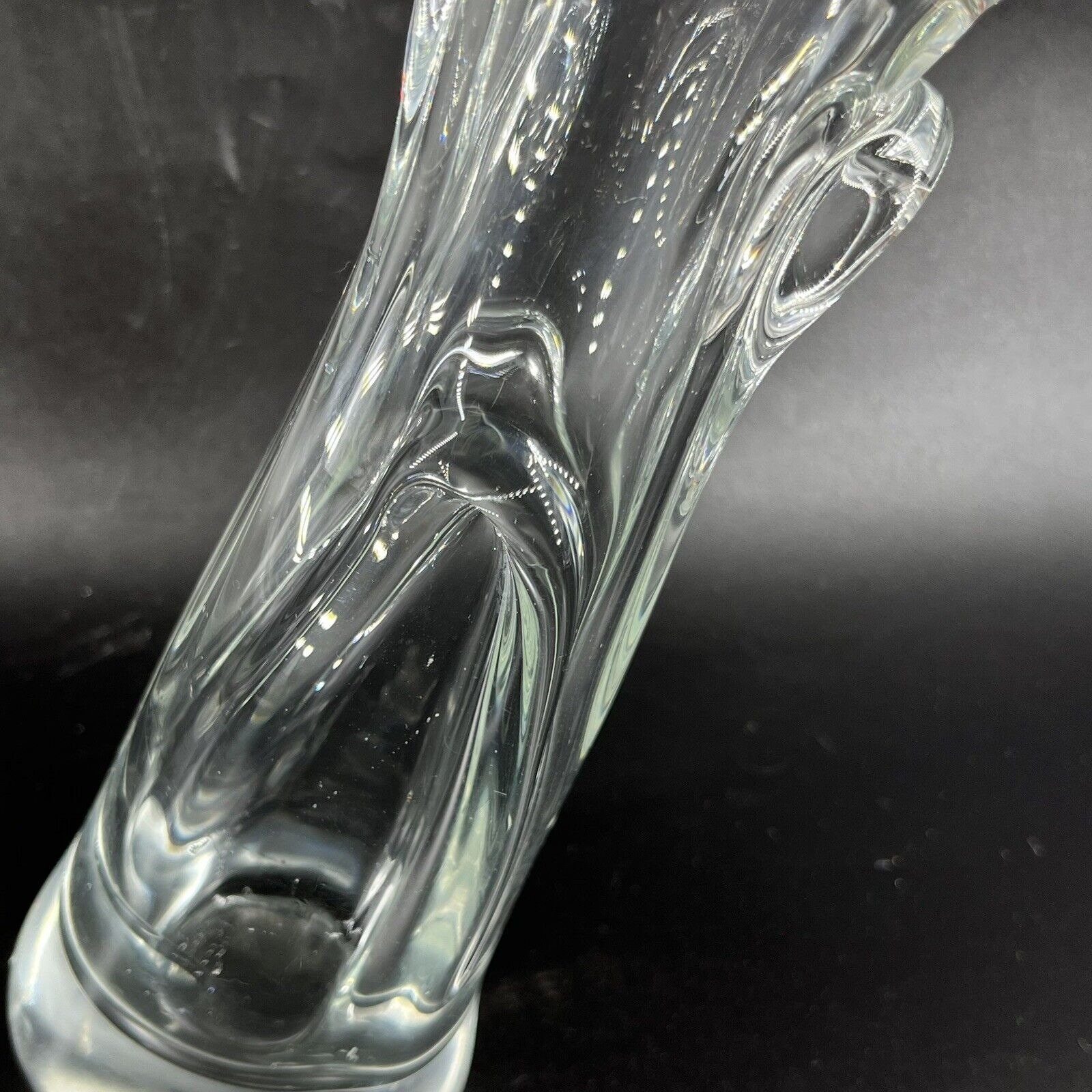 Vintage Jan Beranek Skrdlovice Czech Art Glass Pulled - Etsy