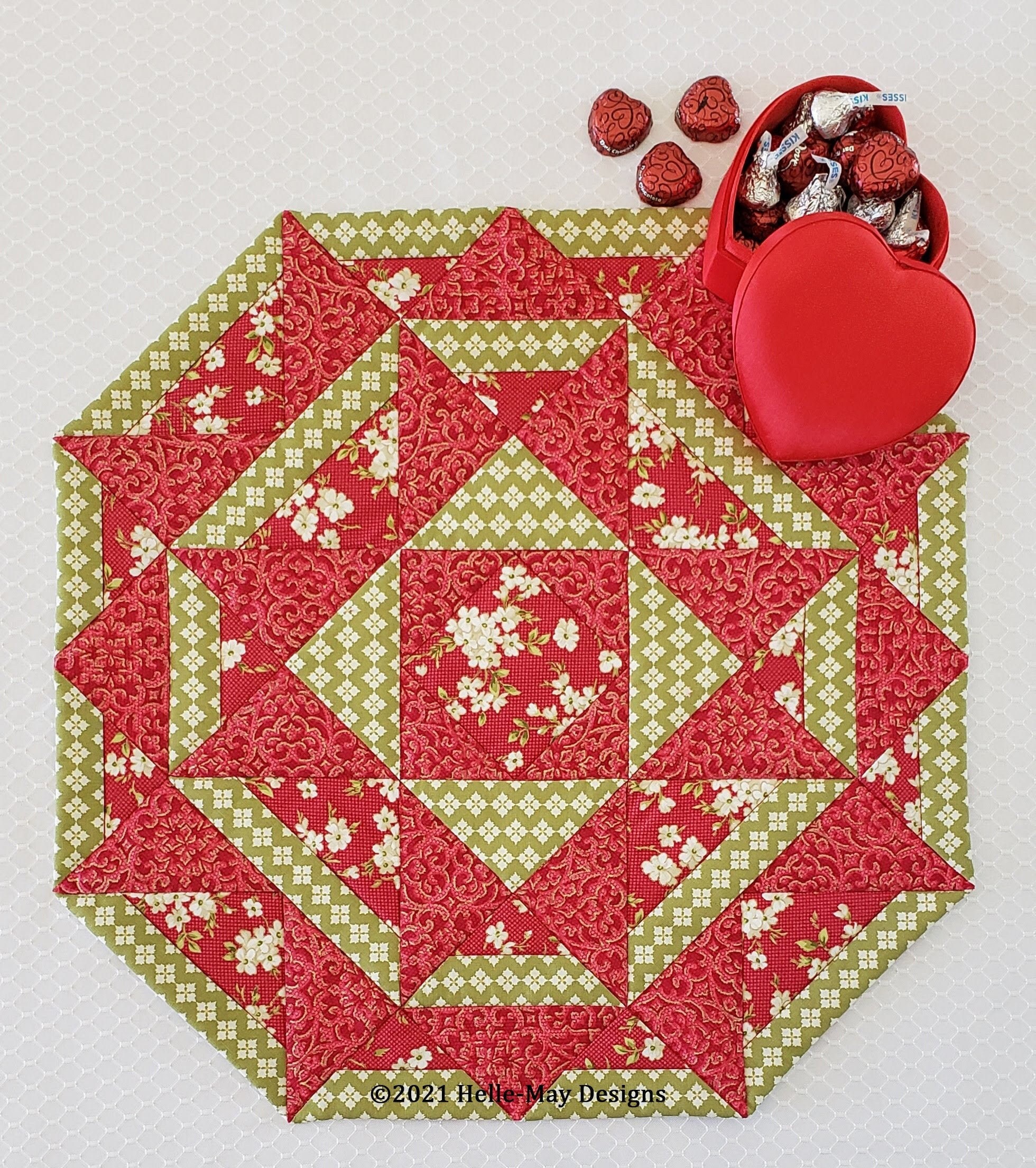 Octagon Table Topper PDF Digital Download Quilt Pattern - Etsy