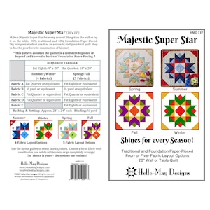 Christmas, Holiday, Square Table Topper, Wall Quilt, PDF Digital ...