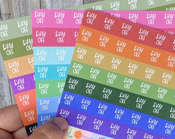 Day off Stickers | Etsy