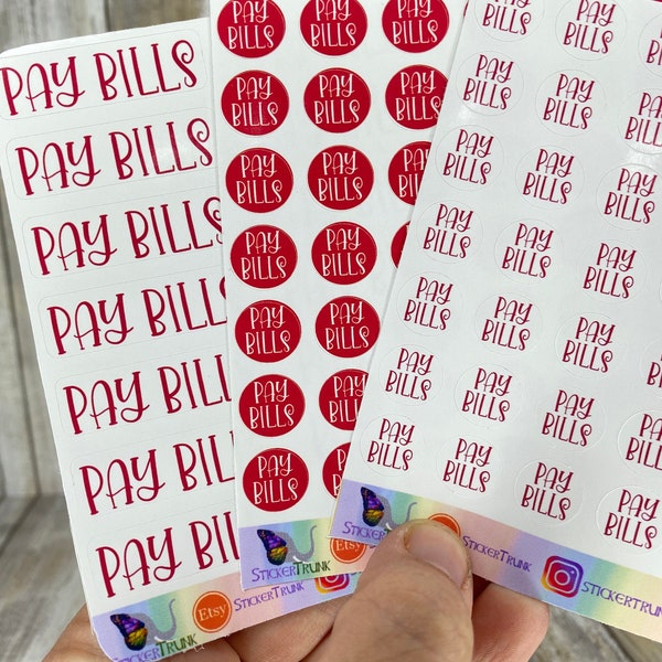 Bill Reminder - Etsy