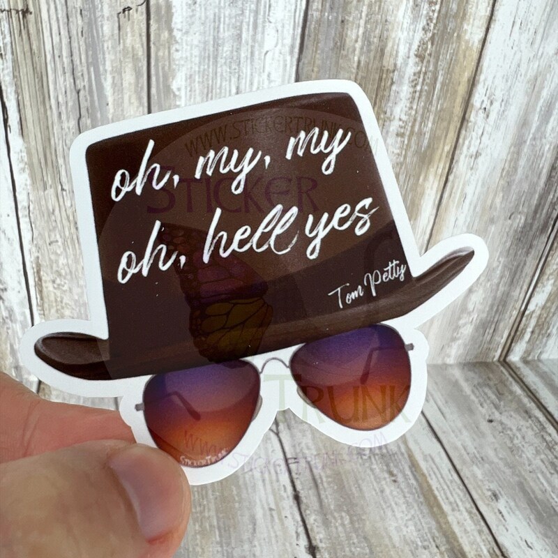 Tom Petty Car Decals - Etsy