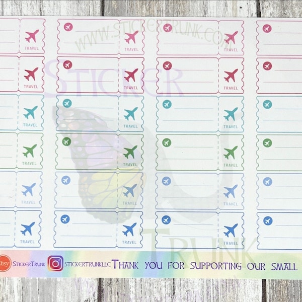 Travel Stickers - Etsy