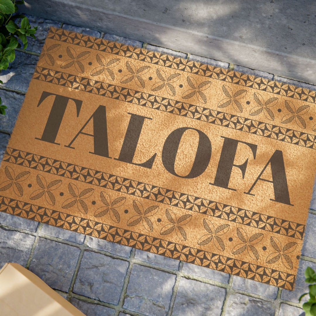 TALOFA Doormat - Etsy