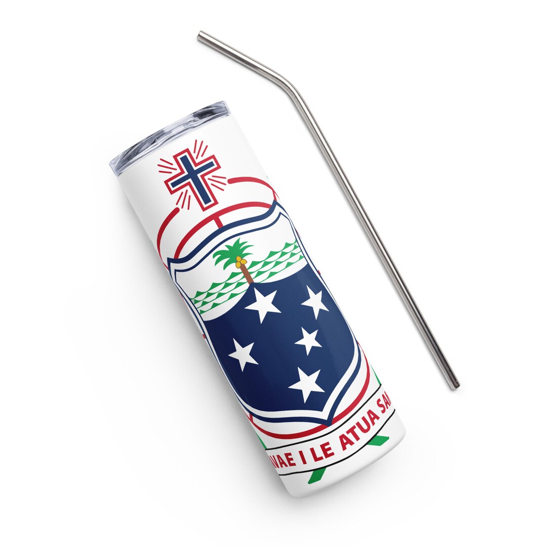 Samoa Coat of Arms Stainless Steel Tumbler - Etsy