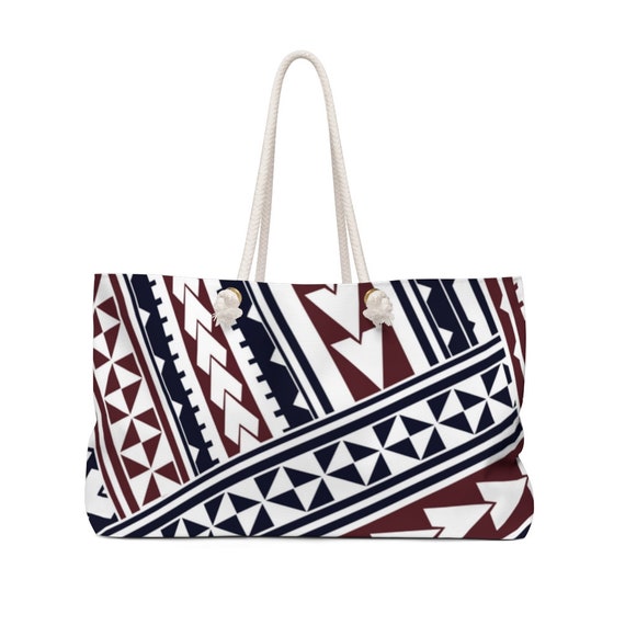 Samoan Tribal Weekender Bag - Etsy