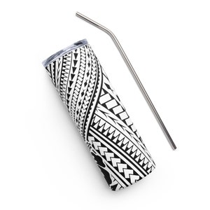 Samoan Tribal Stainless Steel Tumbler - Etsy