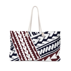 Samoan Tribal Weekender Bag - Etsy