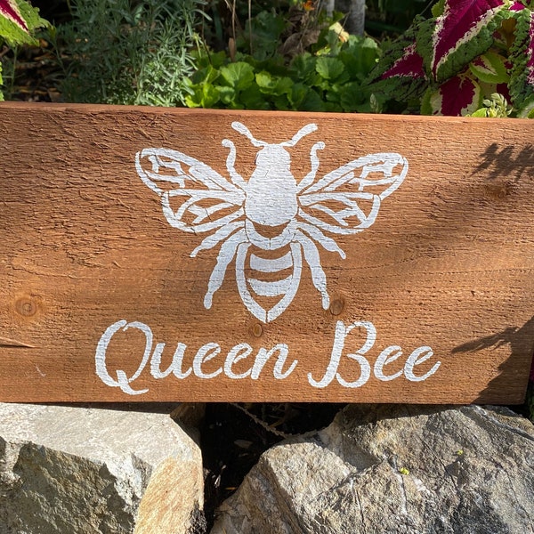Queen Bee Sign - Etsy