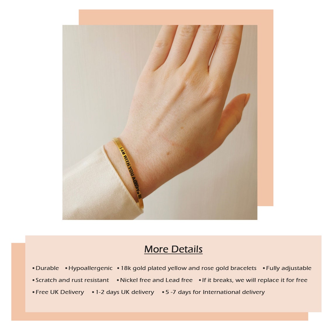 Christian Bracelet Bible Verse Bracelet Christian Jewelry | Etsy