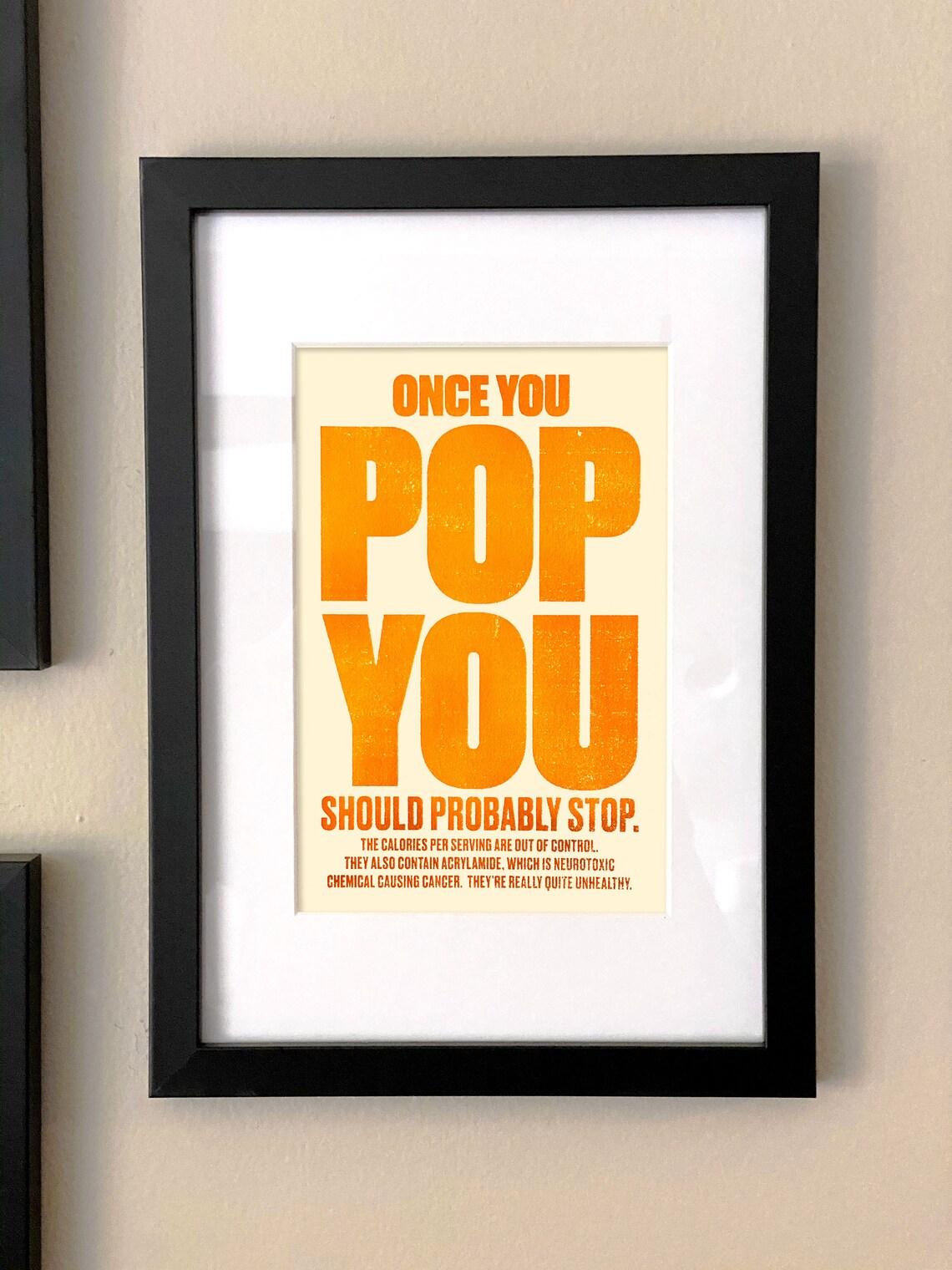 Pringles Modern Slogan Screen Print - Etsy