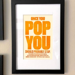 Pringles Modern Slogan Screen Print - Etsy