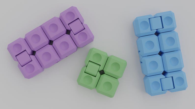 Fidget Cube --- 3D Printer Files Model STL 3MF - Etsy