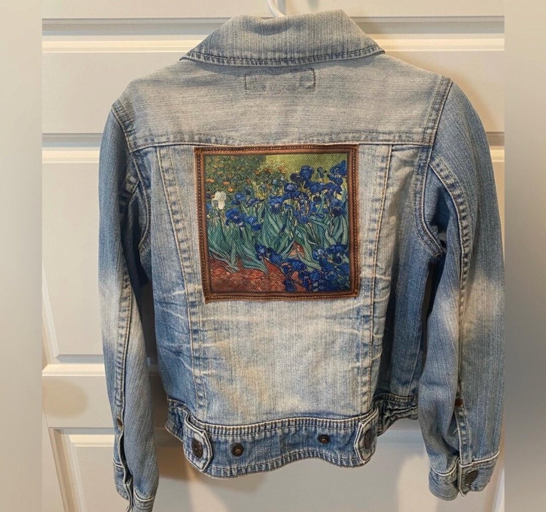 Vintage Toddler Denim Jacket Ft Van Gogh Artwork - Etsy