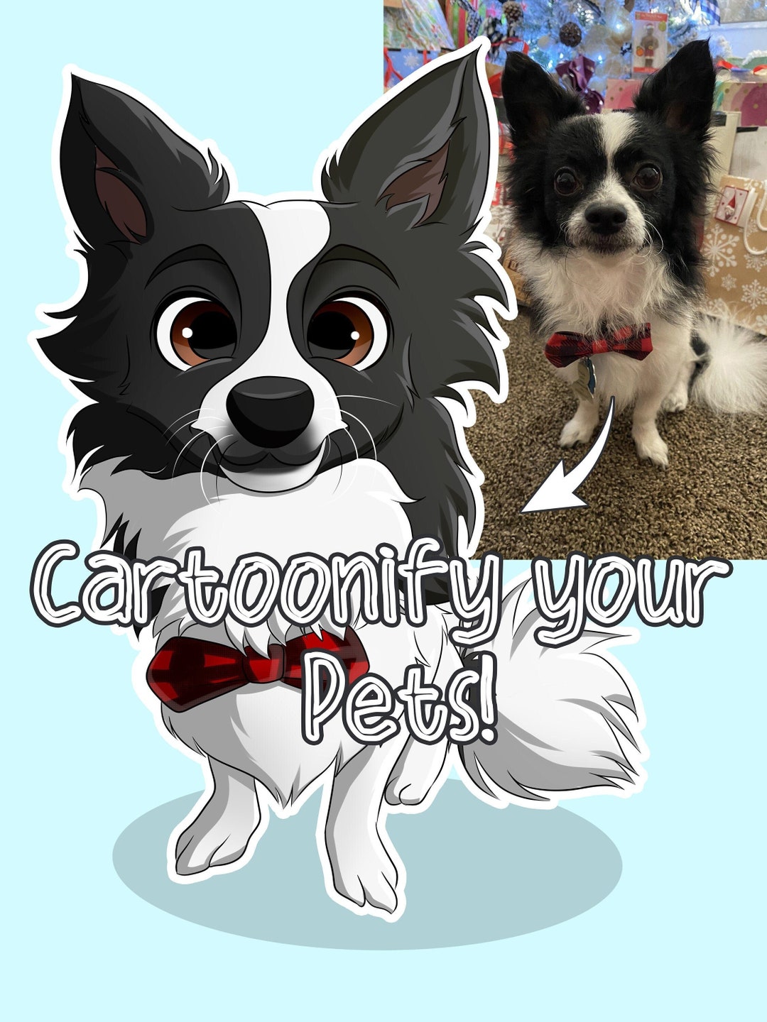 Custom Pet Portrait, Pet Commission, Pet Memorial, Custom Pet Gift, Pet ...