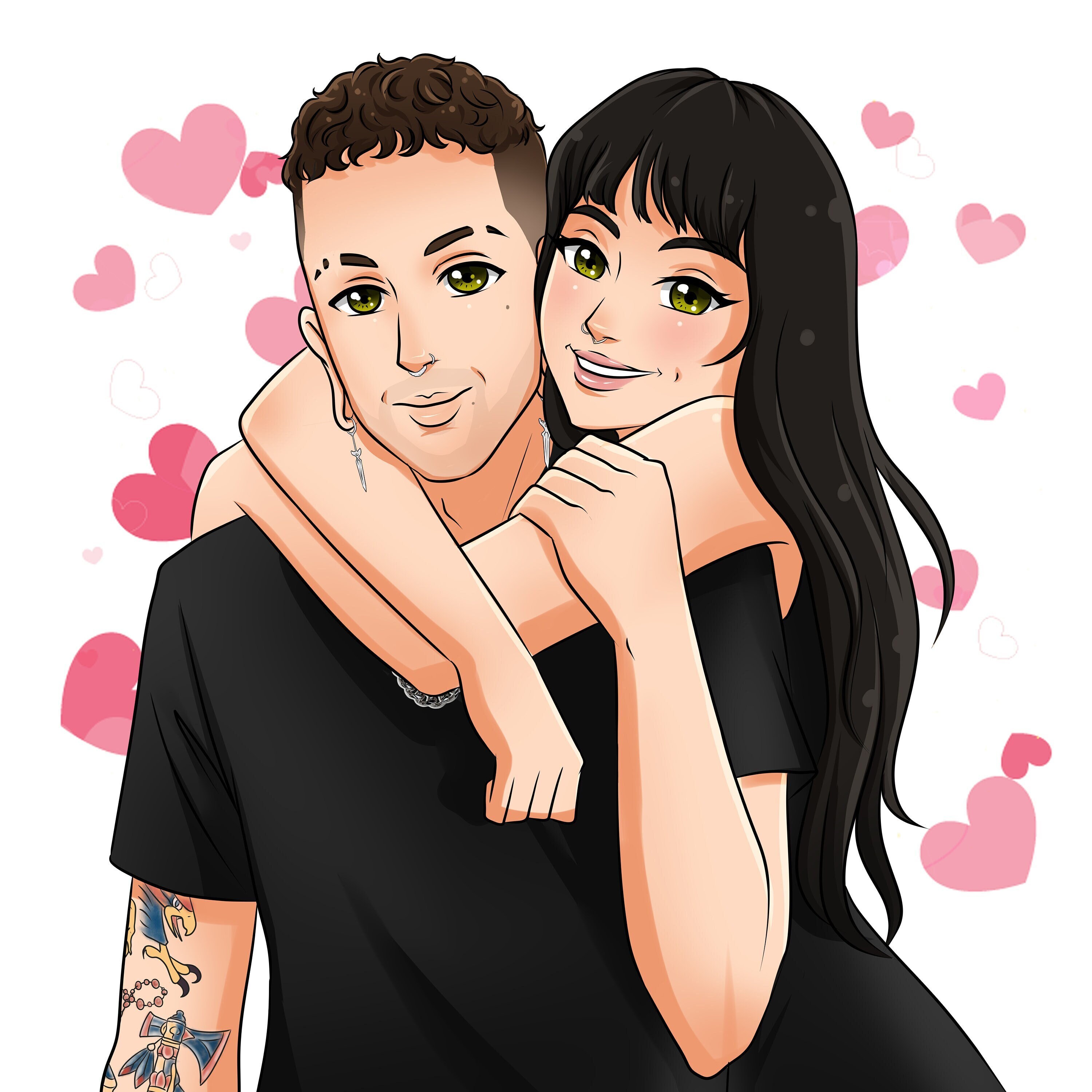 Anime Couple Drawing At Getdrawings Free Download