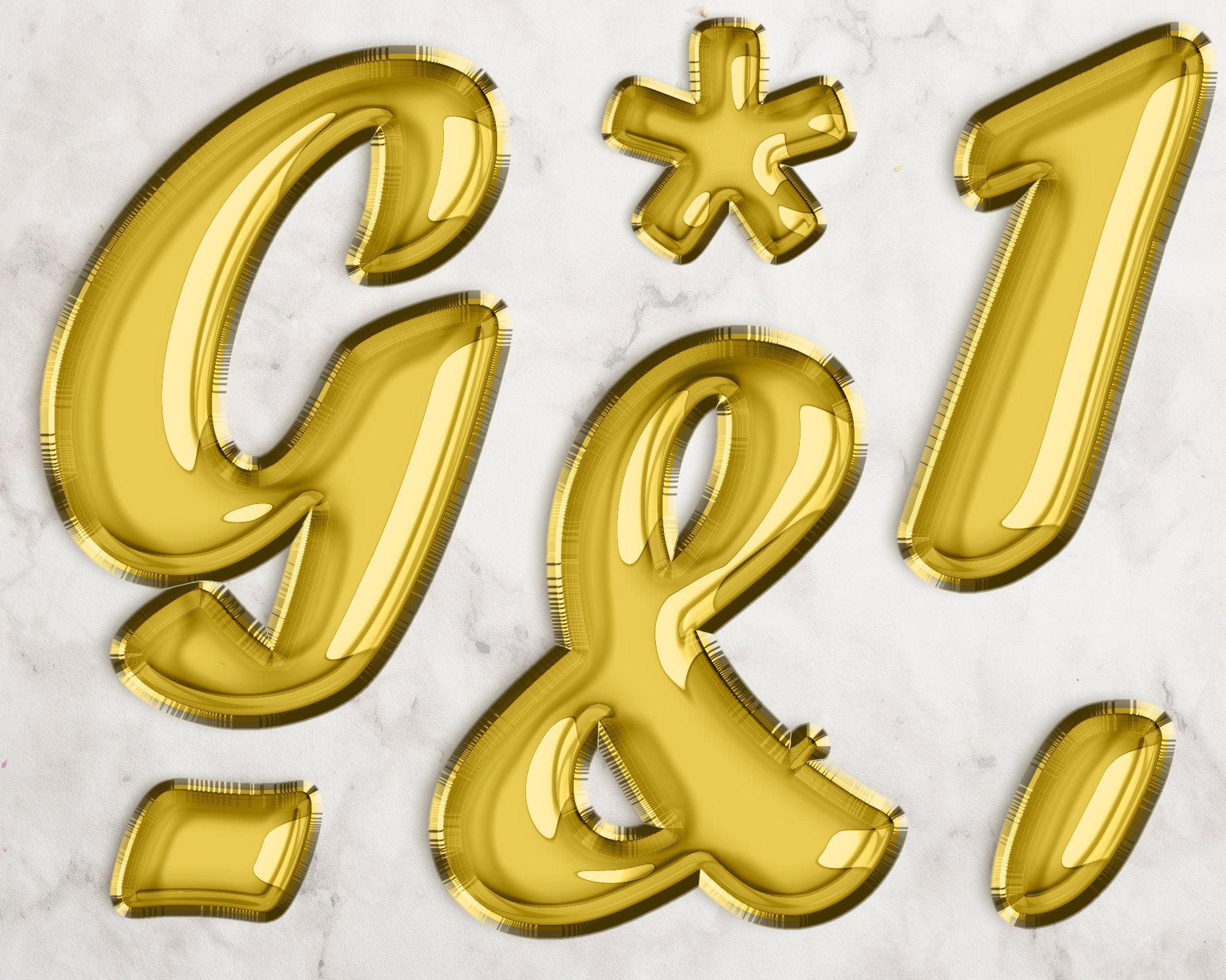 Balloon Alphabets Clipart, Gold Balloon Foil Letters, Font, Balloons ...