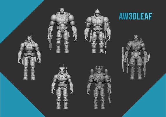 Small Soldiers Commando Elite Characters